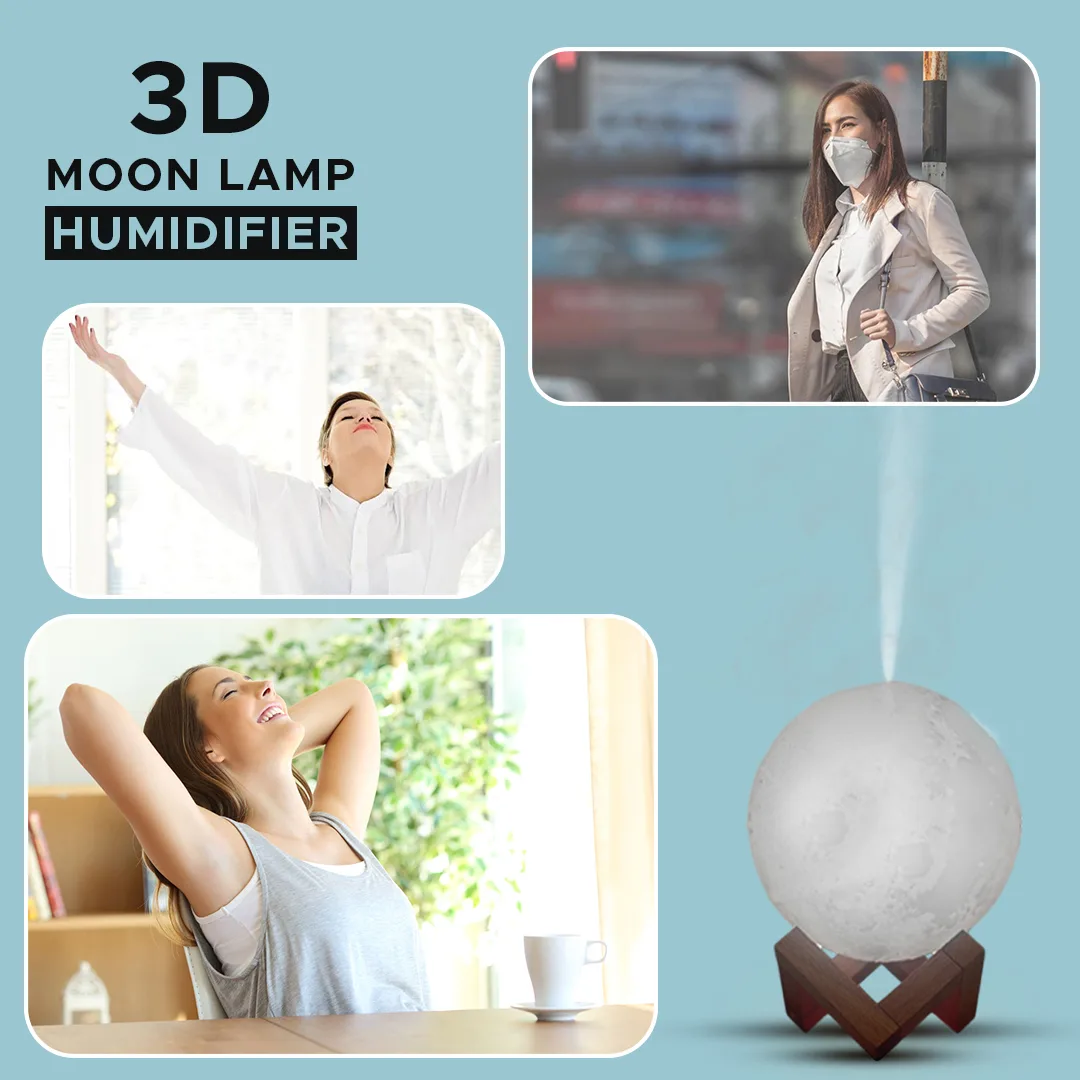 3d Moon Lamp Moonlight Humidifier at Rs 1049.00 | Thane| ID: 2853974924730