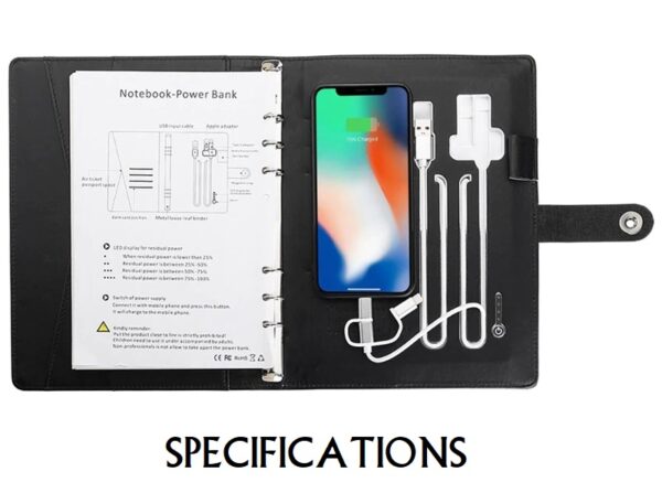 Smart Diary with Wireless Charging – Bulls Business